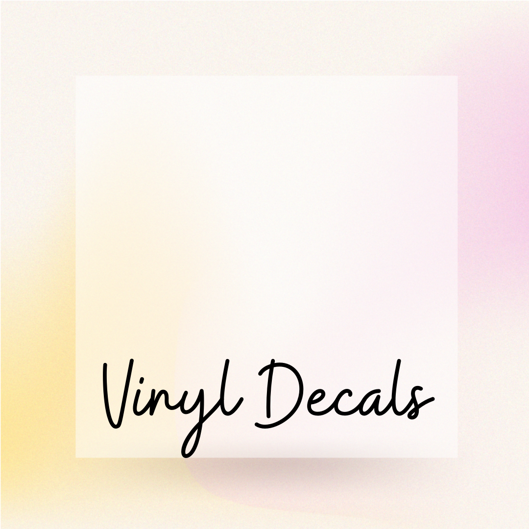 Custom Vinyl Decals | Vinylbug Designs