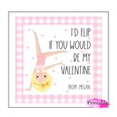 Personalized Valentines Day Stickers| Vinylbug Designs